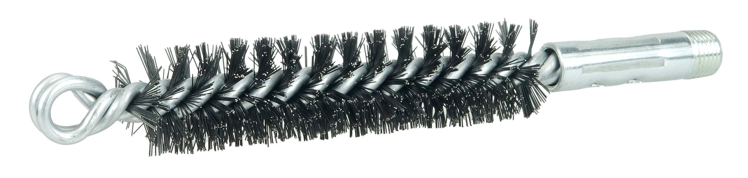 Weiler 44035 1-1/4" Double Spiral Flue Brush, .012 Steel Fill, Made in The USA