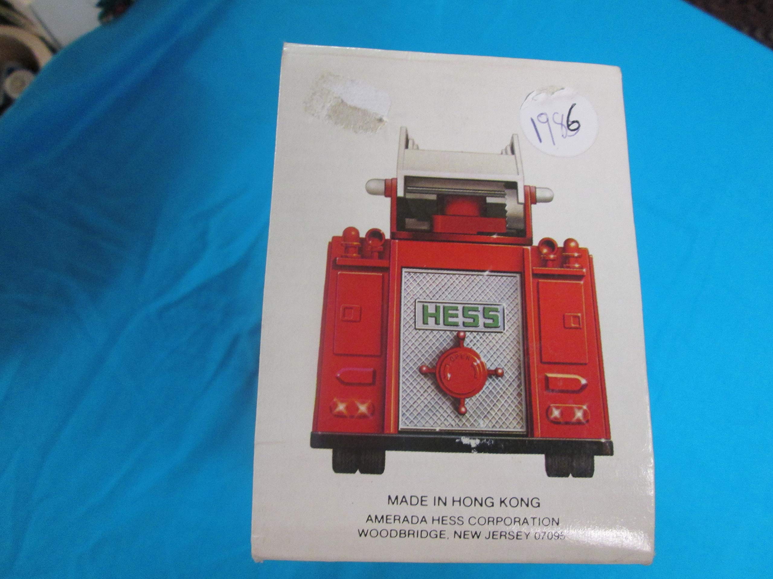 Hess 1986 Fire Truck Bank