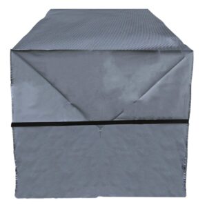 air conditioner covers outdoor air conditioner cover - a/c winter weather protector - square, gray