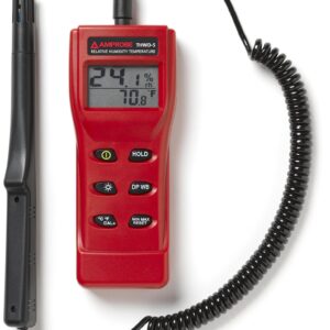 Amprobe THWD-5 Relative Humidity and Temperature Meter with Wet Bulb and Dew Point