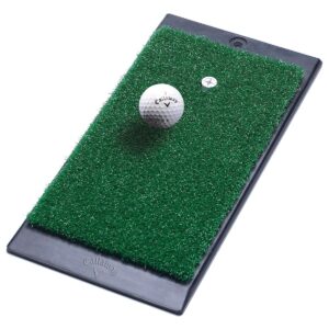 callaway ft launch zone golf hitting mat with rubber backing golf putting mat,green