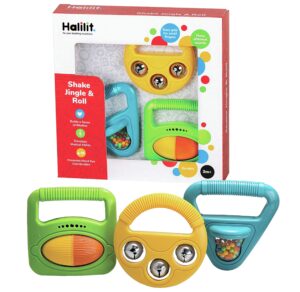 edushape shake, jingle & roll music, 3 piece