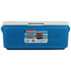 Coleman 24 Can Party Stacker Cooler , Blue