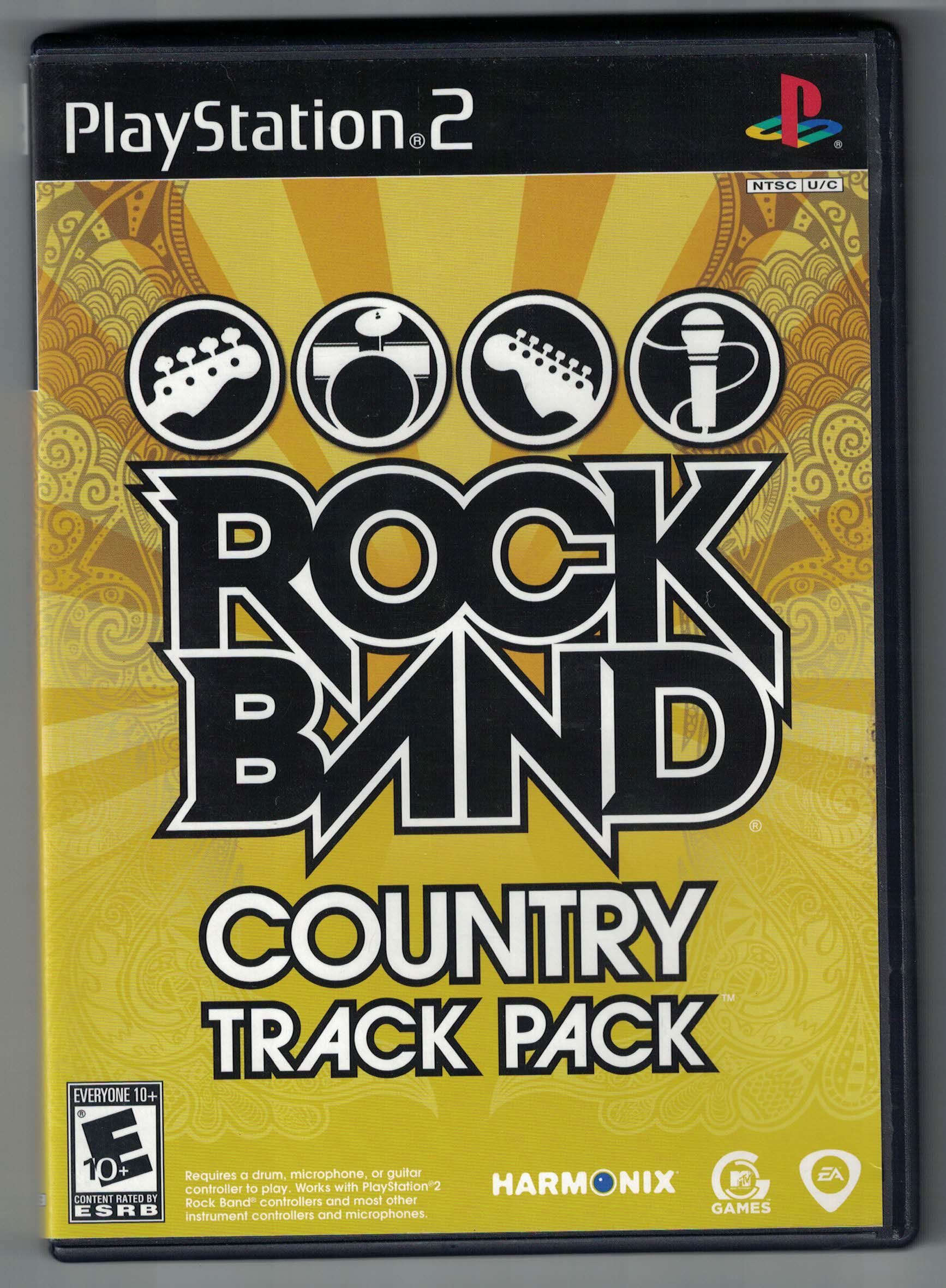 Rock Band: Country Track Pack - PlayStation 2