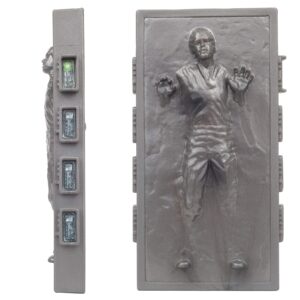 Star Wars, Power of the Force Red Card, Han Solo in Carbonite Action Figure, 3.75 Inches