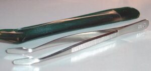 imachine lighthouse deluxe bent spade-tip stamp tongs pi 42