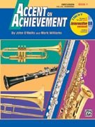 accent on achievement, book 1- percussion - bk+cd