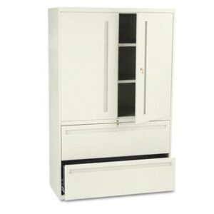 hon- 700 series 42" wide lateral file with storage cabinet ,lat ,42"w ,w/stor ,py (pack of 2