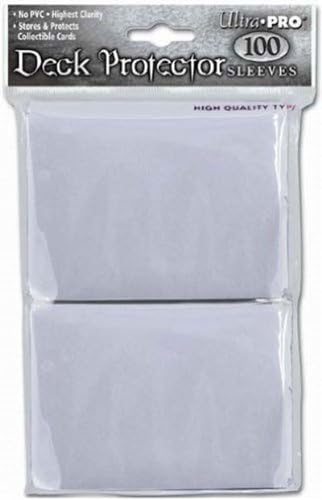 Ultra Pro Products - Ultra Pro Deck Protector Sleeves 100ct Clear - Ultra Pro #81927