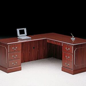 HON 94283RNN 94000 Series L Desk for Left Return, 66w x 30d x 29-1/2h, Mahogany