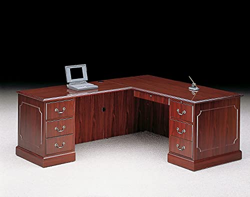 HON 94283RNN 94000 Series L Desk for Left Return, 66w x 30d x 29-1/2h, Mahogany