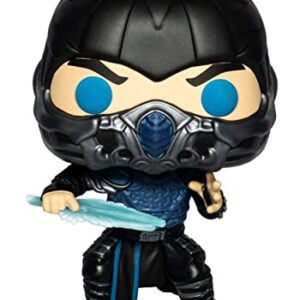 Funko Pop Mortal Kombat Movie Sub-Zero Glow in The Dark Exclusive Figure