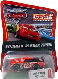 disney / pixar cars movie exclusive 1:55 die cast car with sythentic rubber tires no stall