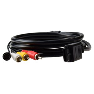 av audio / video cable compatible with nintendo gamecube