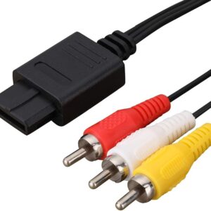 AV Audio / Video Cable Compatible with Nintendo Gamecube