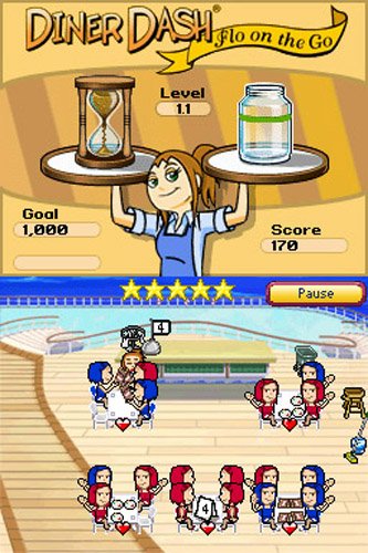 Diner Dash: Flo on the Go - Nintendo DS