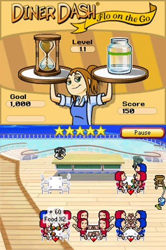 Diner Dash: Flo on the Go - Nintendo DS