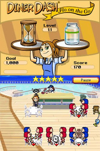 Diner Dash: Flo on the Go - Nintendo DS