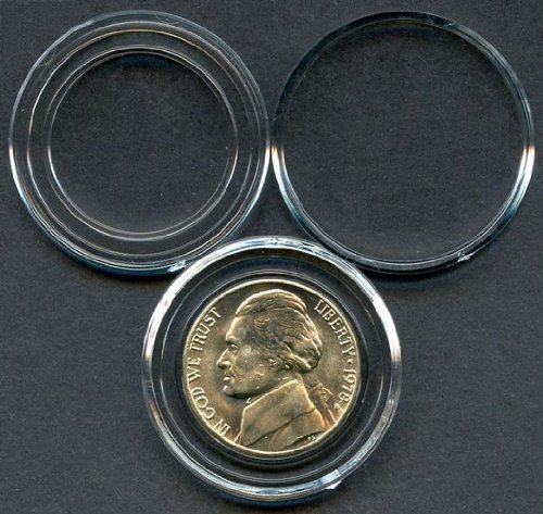 25 Air-Tite Direct Fit "A21" Coin Holders NICKEL