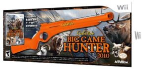 cabela's big game hunter 2010 with gun bundle