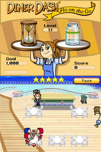 Diner Dash: Flo on the Go - Nintendo DS