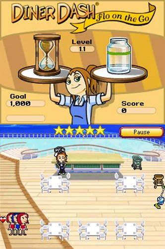 Diner Dash: Flo on the Go - Nintendo DS