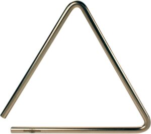 black swamp percussion artisan triangle steel 10 in.