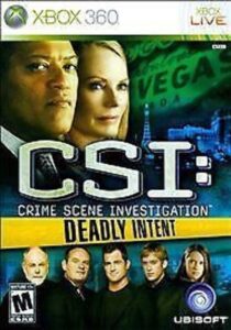 csi: deadly intent - xbox 360