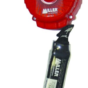 Miller by Honeywell TurboLite 6-Foot Personal Fall Limiter with Unit & Lanyard End Steel Locking Snap Hooks (MFL-9-Z7/6FT)