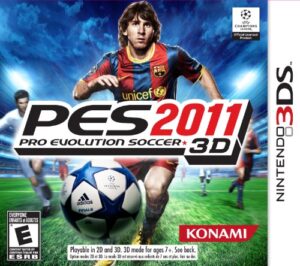 pro evolution soccer 2011 3d - nintendo 3ds