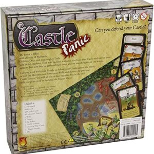 Castle Panic Cooperative Board Game – Defend Towers Against Goblins, Orcs, & Trolls for Game Night – 4 Game Modes – 1 to 6 Players – Strategy Board Games for Adults & Kids 8+ by Fireside Games