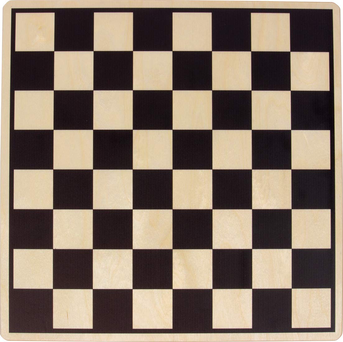 Basic Wooden Checker/Chess Board - Made in USA