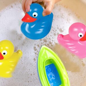 3" Floating Weighted Duck Set of 12 Assorted Colors