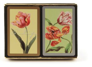 congress tulips playing cards - jumbo index (pack of 2)