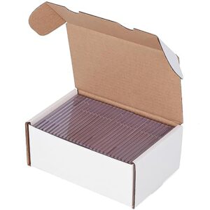 bcw graded card storage box - 1ct | sports and trading card holder for 30 graded cards & 100 toploaders | durable corrugated paper | fits psa, bgs, sgc, csg, hga graded cards, screw holders, etc