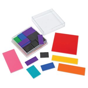 Learning Resources Deluxe Rainbow Fraction Squares