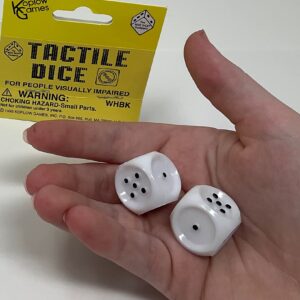 Tactile Dice 2 Each