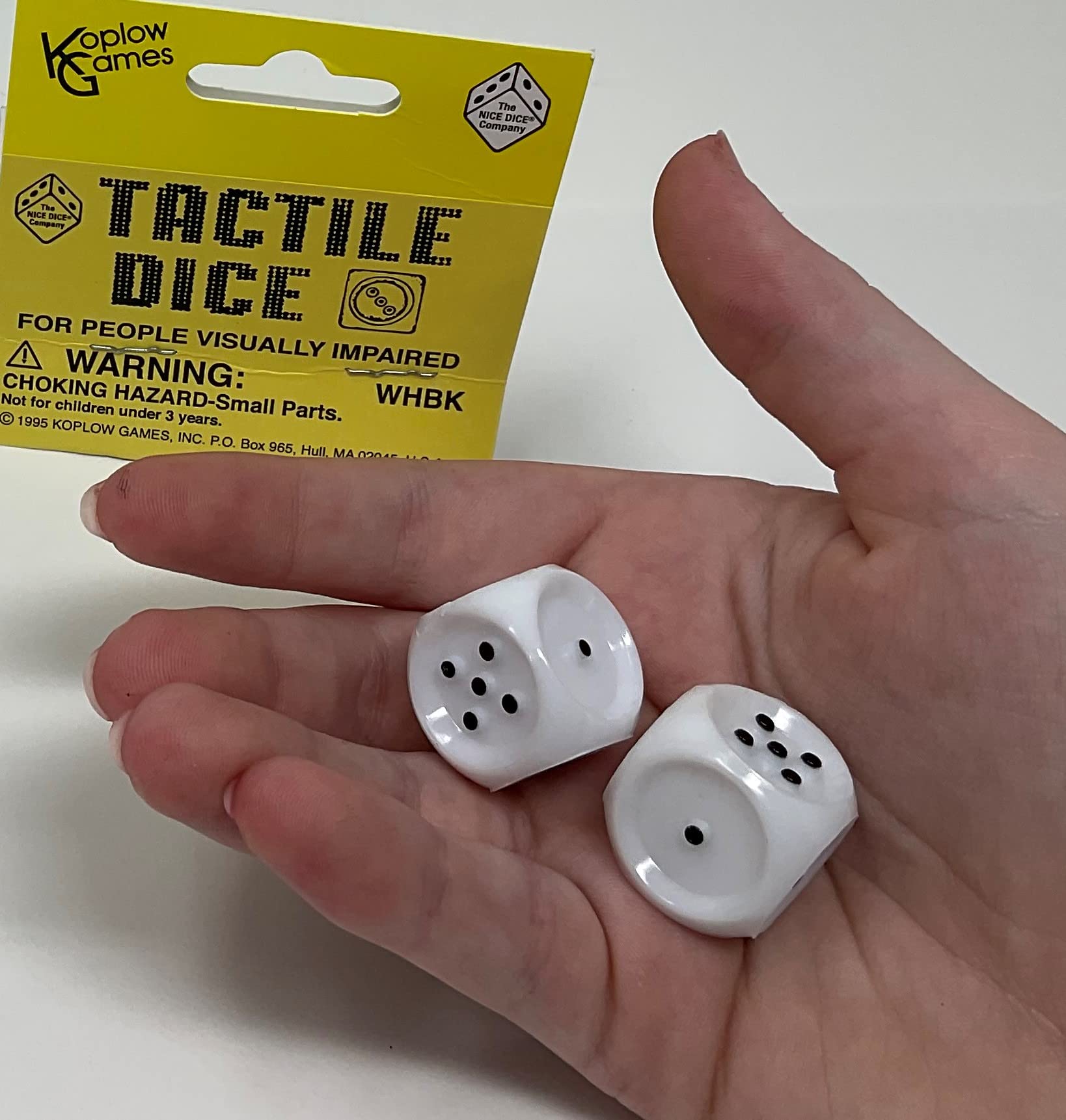 Tactile Dice 2 Each