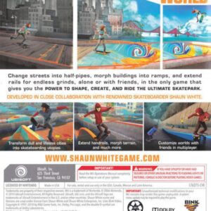 Shaun White Skateboarding - Nintendo Wii