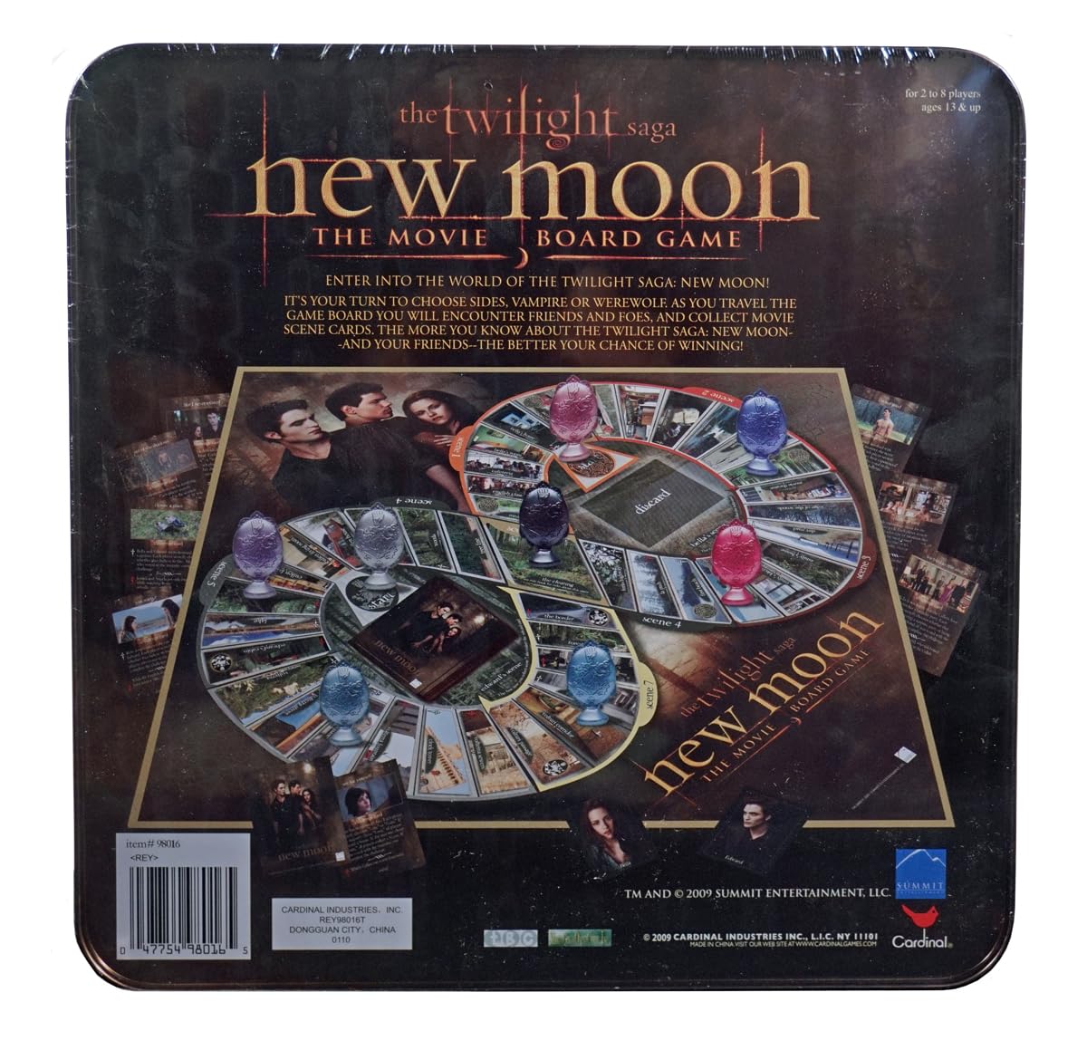 Spin Master Games The Twilight Saga New Moon Movie Board Game