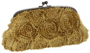 inge christopher dominique clutch,chartreuse,one size