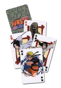 naruto shippuden playing cards standard