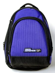 nintendo gameboy advance sp carrying case/backpack