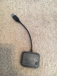 ps2/ps3 guitar hero world tour/band hero drum receiver dongle