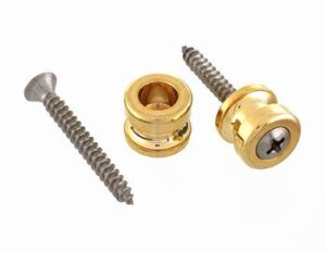 2 buttons only for schaller strap locks gold allparts ap-0682-002