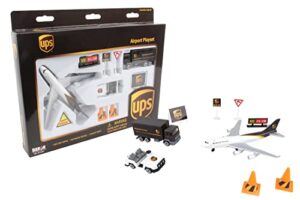 daron ups airport playset, brown