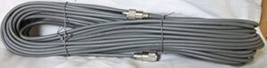 100 ft rg8x coax cable for cb/ham radio w/ pl259 connectors - workman 8x-100-pl-pl