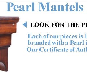 Pearl Mantels 510-48 Newport 48-Inch Fireplace Mantel Surround with Medium Density Fiberboard, White