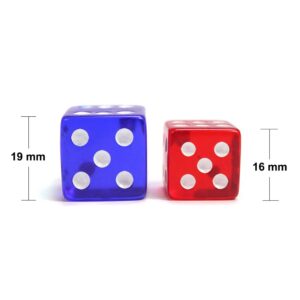 Brybelly 400 Count 16mm (Purple, Blue, Green, Red) Dice