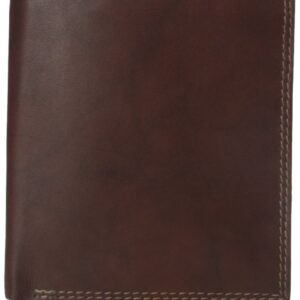 Buxton Men's Hunt Credit Card Folio, Brown, One Size